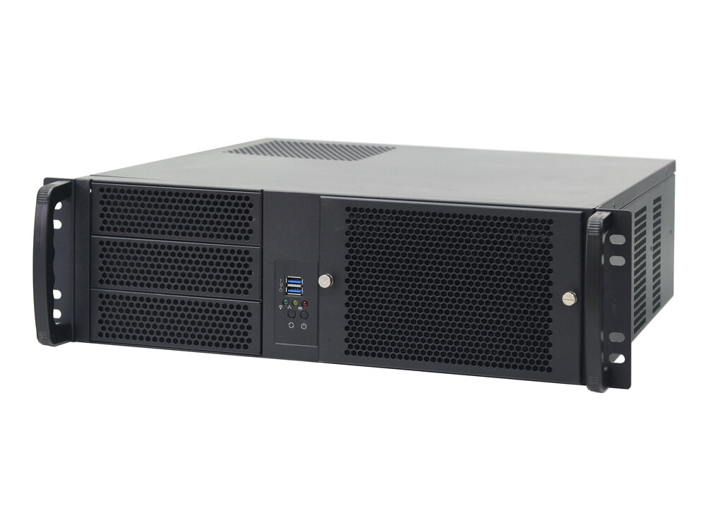 19-inch ATX rack-mount 3U server case - IPC-C338 - 38cm depth