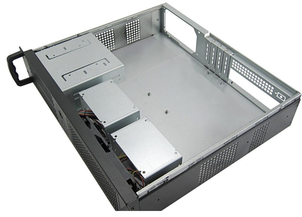 19" Server Gehäuse 2HE / 2U - IPC-C238 - nur 38cm kurz