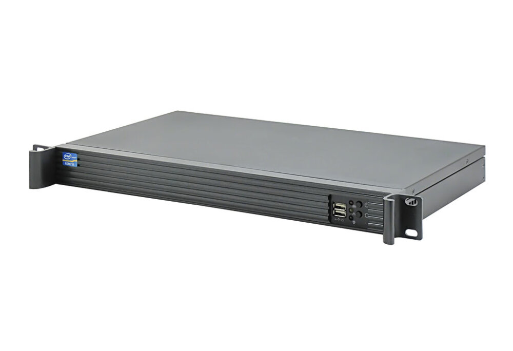 19" Mini Server 1HE kurz 'Emu S1i' - i3 i5 i7, mini ITX