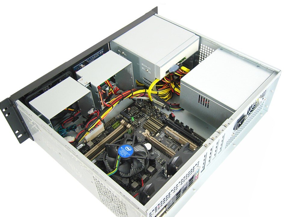 19-inch 4U rack-mount server-system 'Koala S8.1' - Core i3 i5 i7, Dua