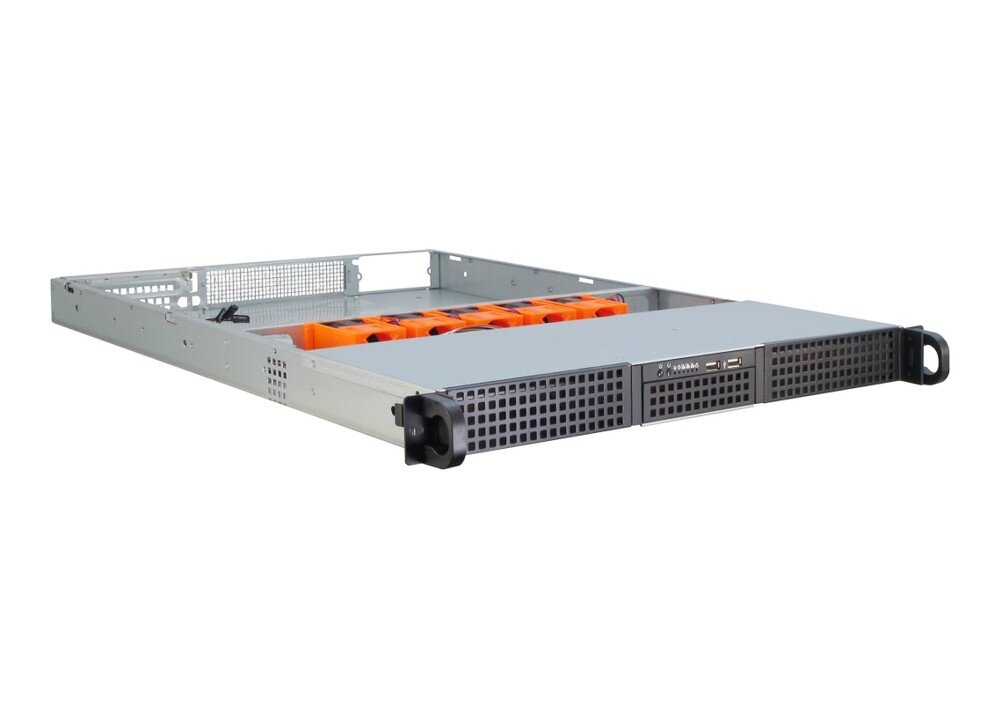 19-inch E-ATX rack-mount 1U server case - IPC 1U-10265 - 65cm depth