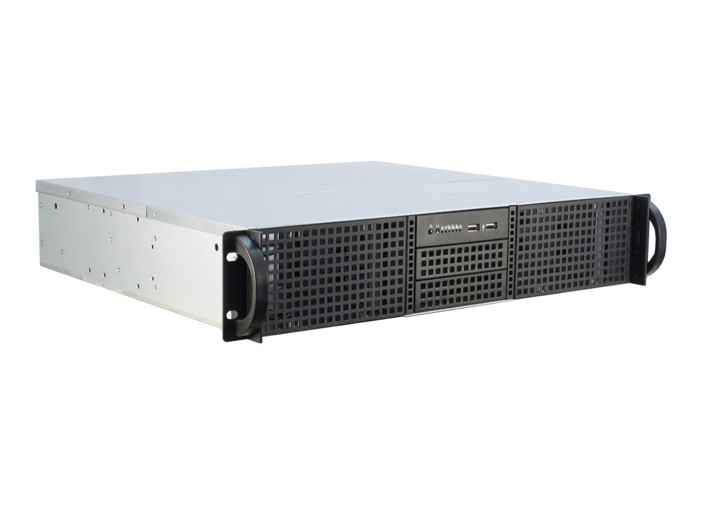 19-inch microATX rack-mount 2U server case - IPC 2U-20240 - 40cm dept