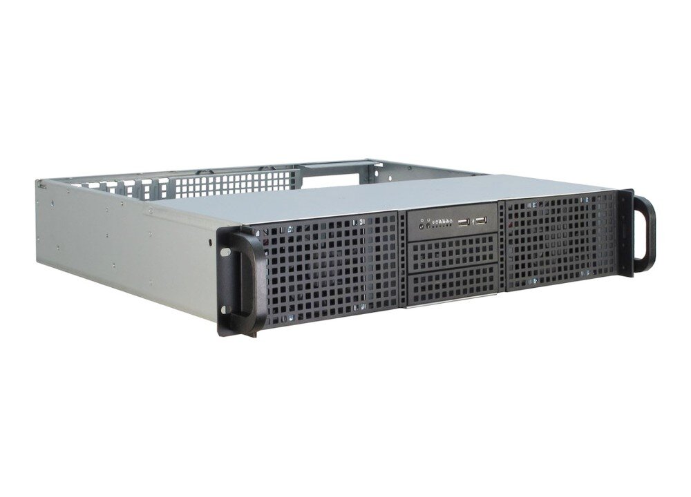 19" 2HE Server-Gehäuse IPC 2U-20240 - 40cm kurz