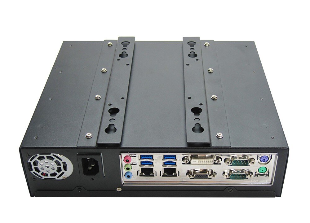 IPC Box System - Quad Core Celeron, Dual LAN - Wall Mount / VESA
