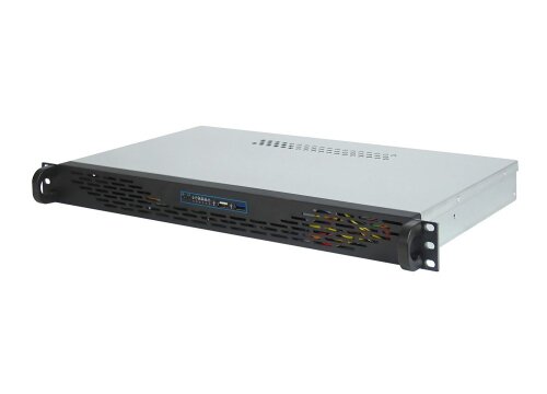 19-inch mini ITX rack-mount 1U server case - IPC-1U-K-125L - 25cm dep