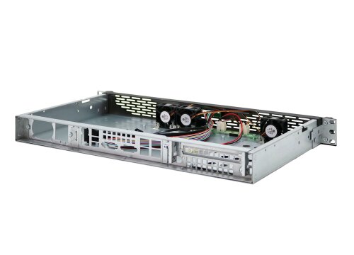 19-inch mini ITX rack-mount 1U server case - IPC-1U-K-125L - 25cm dep