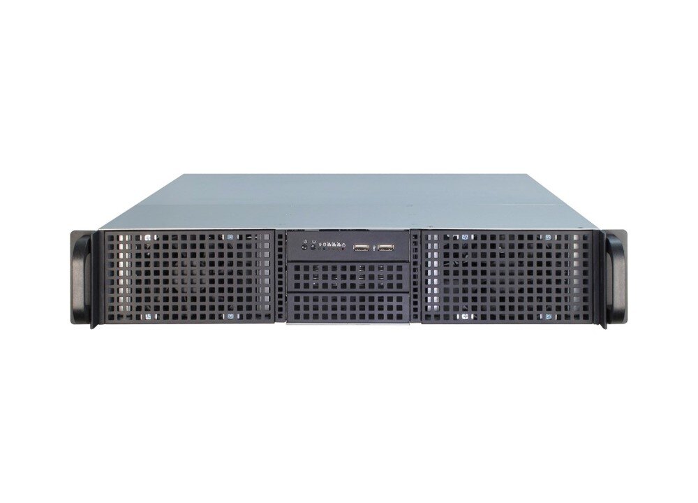 19" 2HE Server-Gehäuse IPC 2U-20248 - 48cm tief, ATX