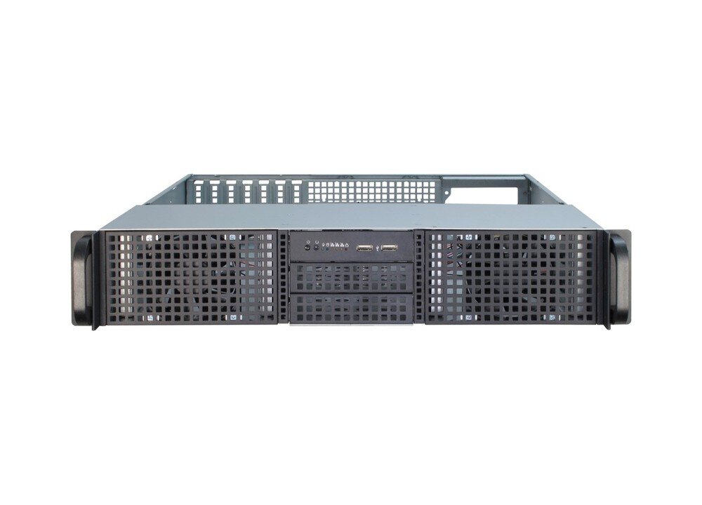 19" 2HE Server-Gehäuse IPC 2U-20248 - 48cm tief, ATX