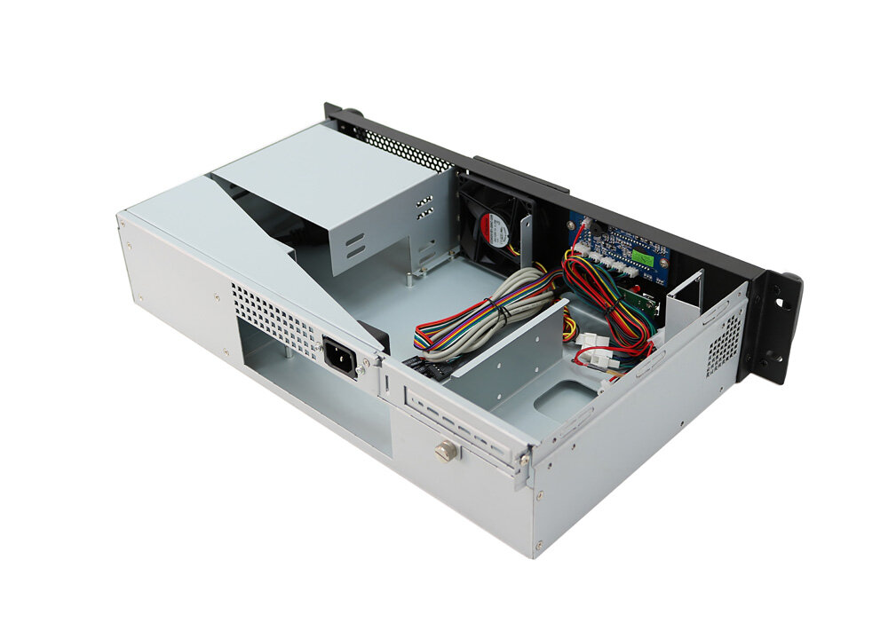 19" Server Gehäuse 2HE / 2U - IPC-G225 - nur 25cm kurz