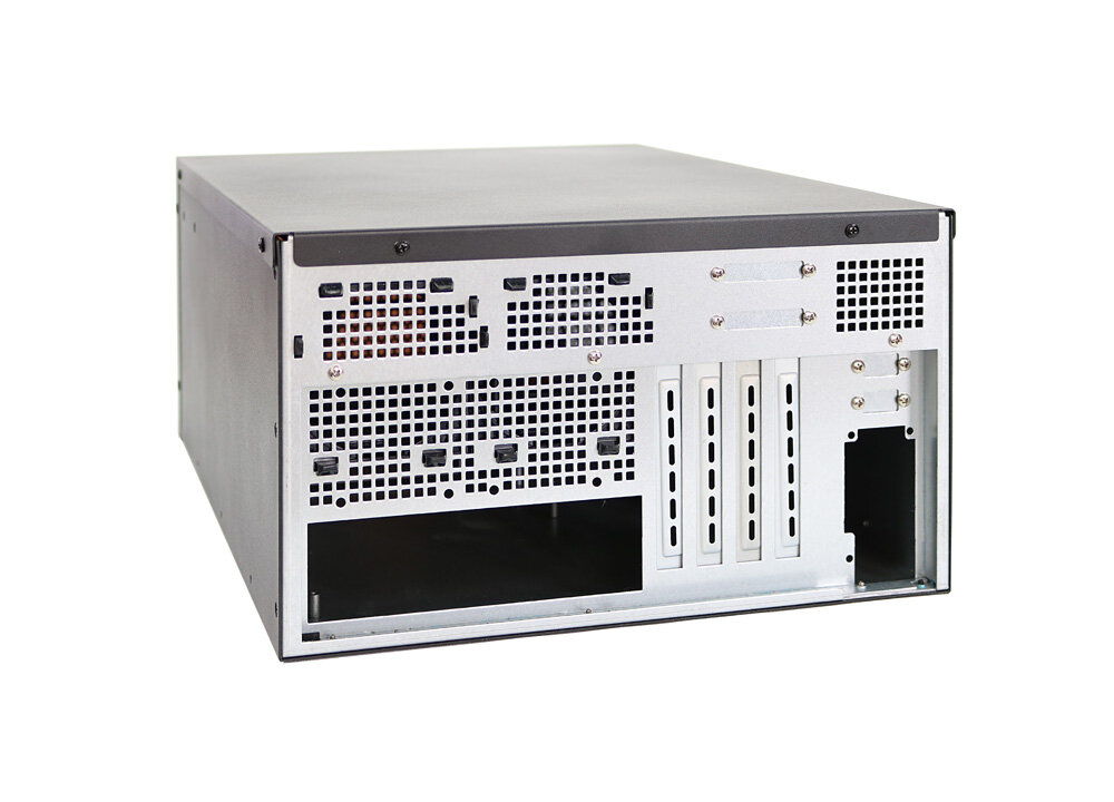 Micro-100B mini server chassis - wallmount-capable / micro ATX & mini