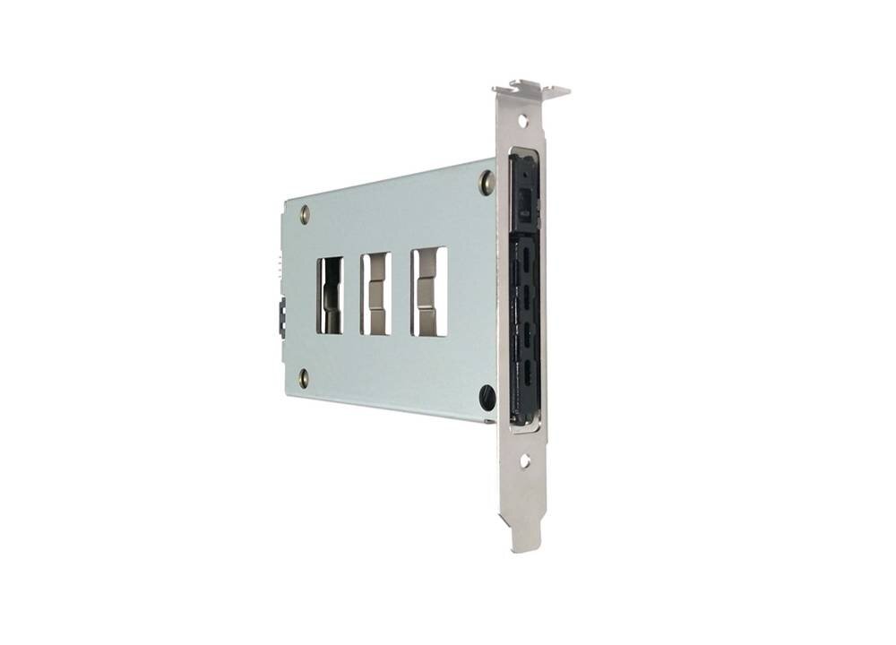2.5 inch HDD/SSD bay JJ-SS-18TM-P for PCI/PCIe slot bracket