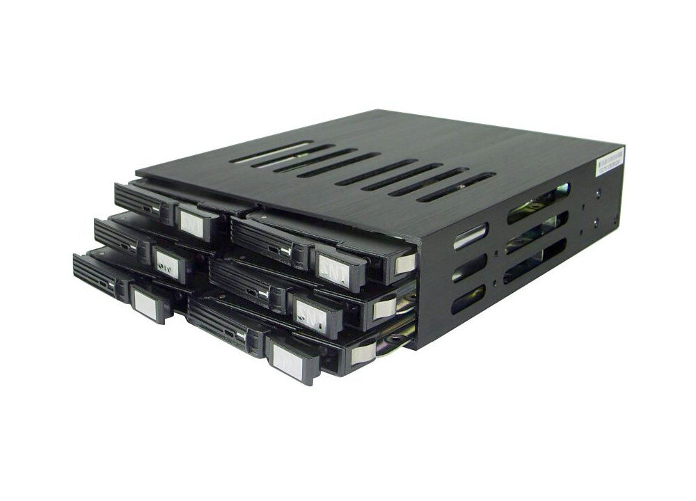 Mini Backplane JJ-1060SATA für 6x 2,5" SATA I+II HDD / SDD