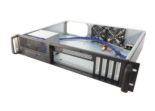 19-inch microATX rack-mount 2U server case - IPC-C236 - front-access