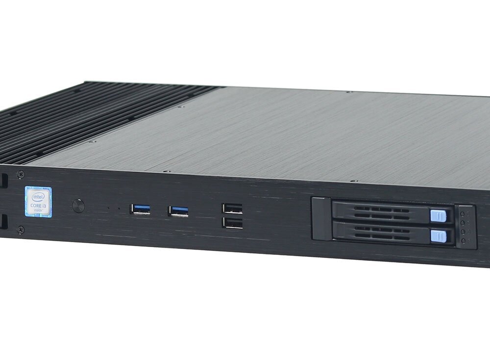 19-inch 1U server-system short 'Emu S7-Q470 FL' - Core i3 i5 i7 i9, d
