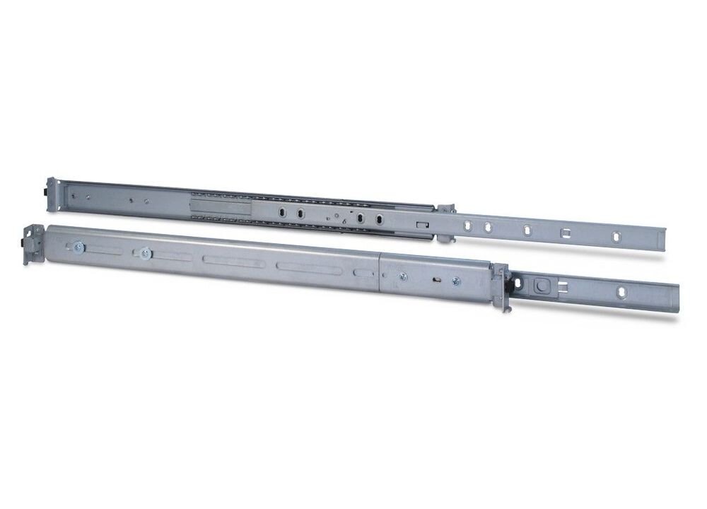 1U 455mm telescopic sliding-rails for short 19 inch server chassis wi