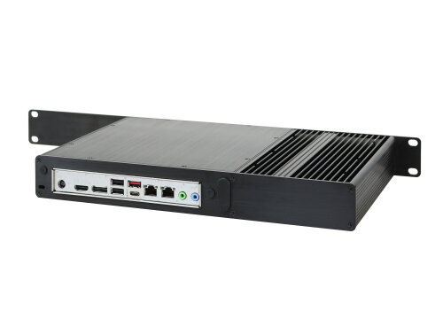 19" Mini Server 1HE kurz 'Emu S6-H610 FL' - i3 i5, i7, i9 Dual LAN, l