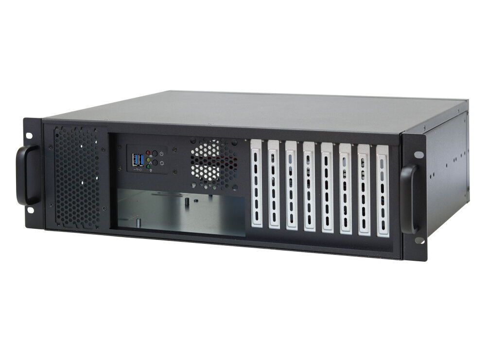 19-inch ATX rack-mount 3U server case - IPC-C335 - 33,5cm depth
